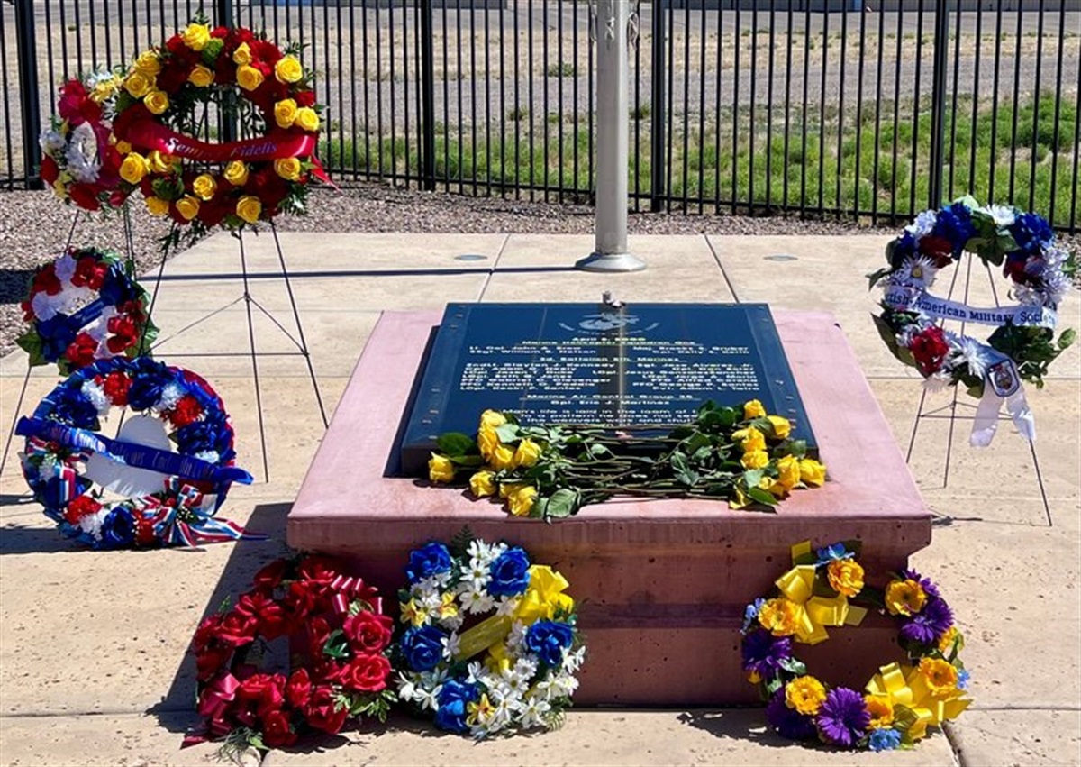 24th Anniversary Memorial Service for 19 Fallen Marines - Town of ...