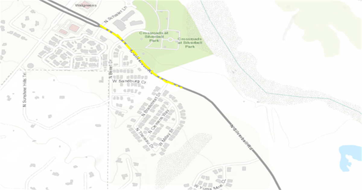 TRAFFIC ALERT: Utility work along North Silverbell - Town of Marana, AZ
