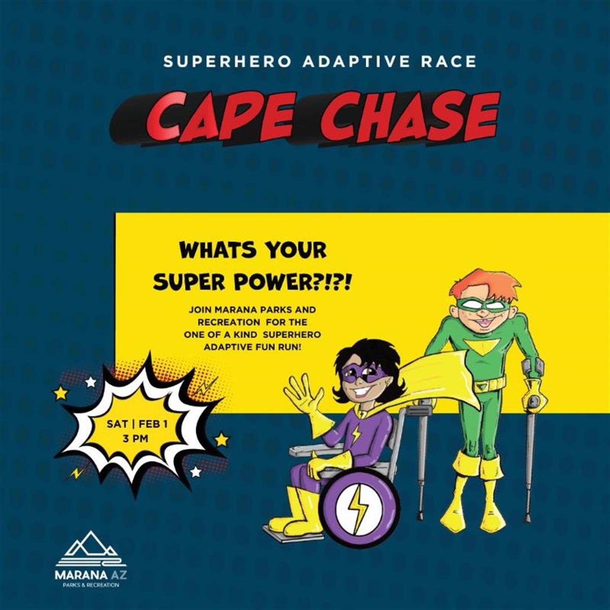Cape Chase Adaptive Race - Town of Marana, AZ
