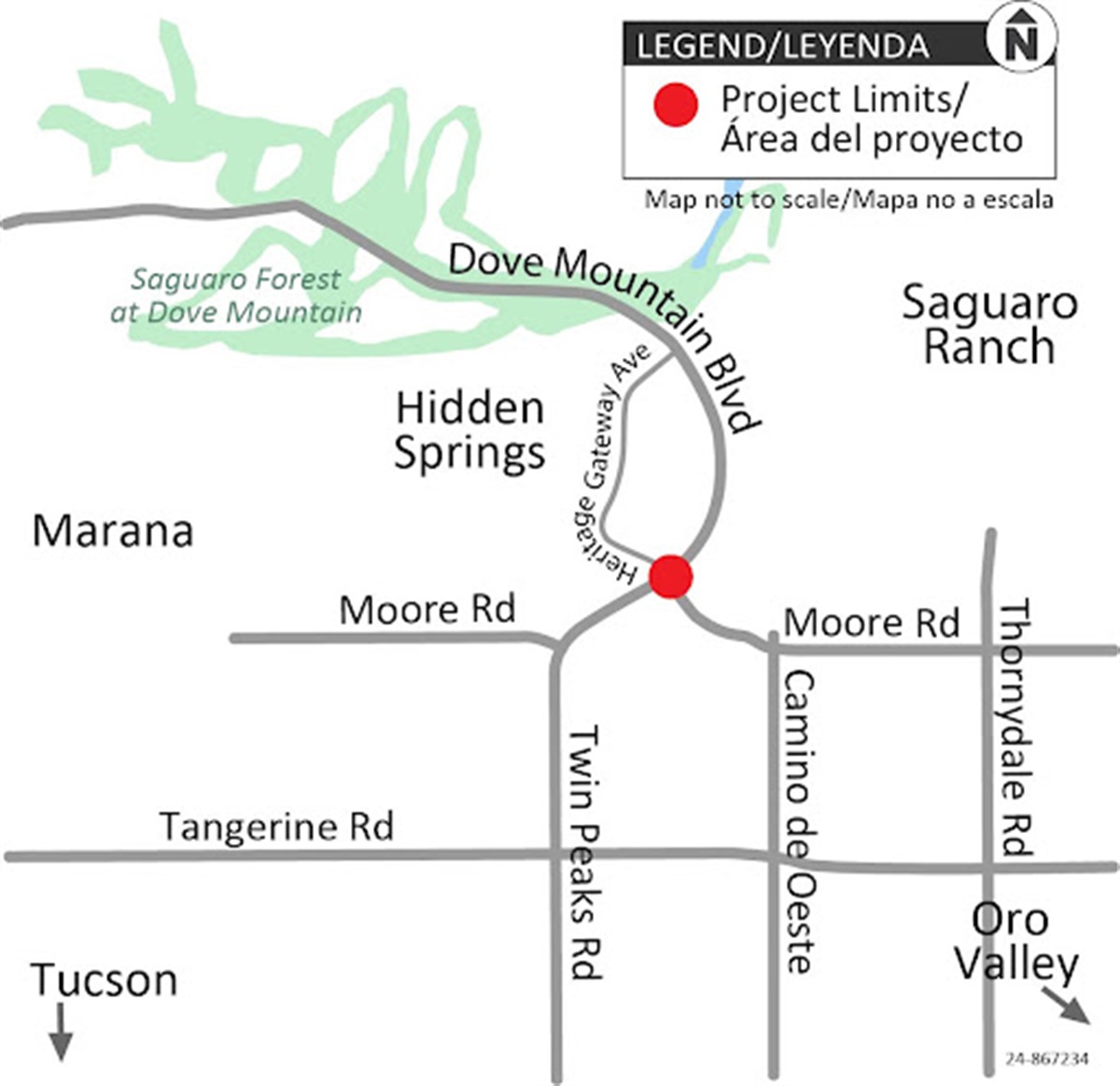 TRAFFIC ALERT: Dove Mountain Blvd & Moore Road Improvement Project ...